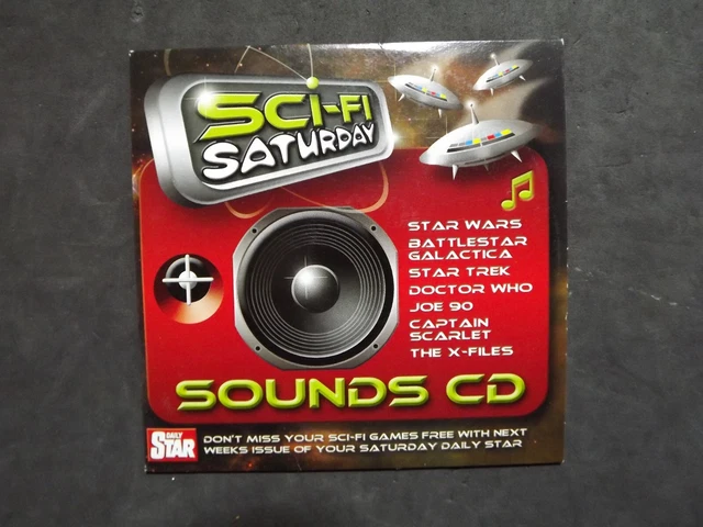 SCI - FI Saturday Sounds CD - Daily Star Promo £1.50 - PicClick UK