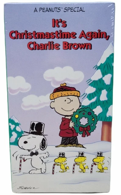 PEANUTS SPECIAL IT'S Christmas Again Charlie Brown VHS Video Tape New ...