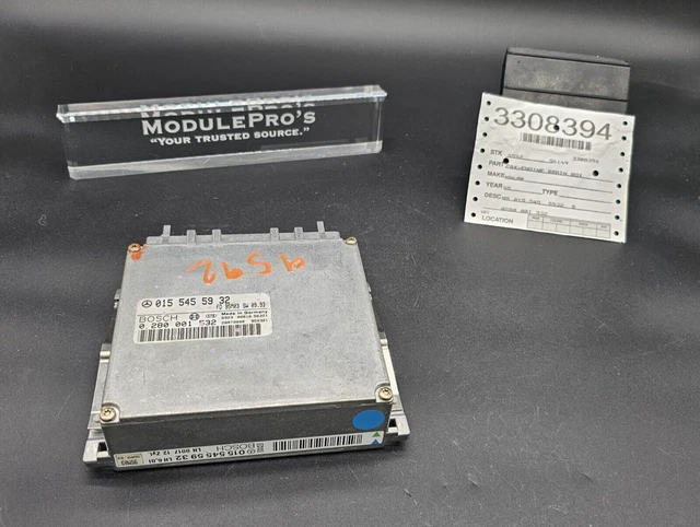 92-95 MERCEDES R129 SL600 600SL S600 V12 ECU ECM Engine Control Module ...
