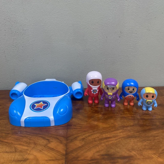 CBEEBIES GO JETTERS Vroomster Xuli Lars Foz Kyan Magazine Figure Toys £ ...