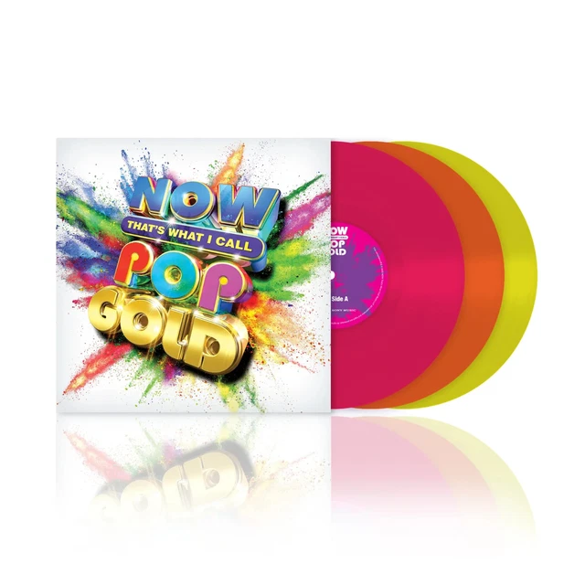 NOW THAT’S WHAT I Call Pop Gold Triple Coloured Vinyl LP Sealed £29.98 ...