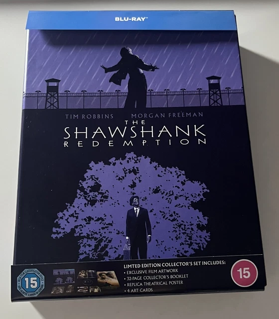 THE SHAWSHANK REDEMPTION Blu Ray Limited Edition UK Exclusive Box Set ...