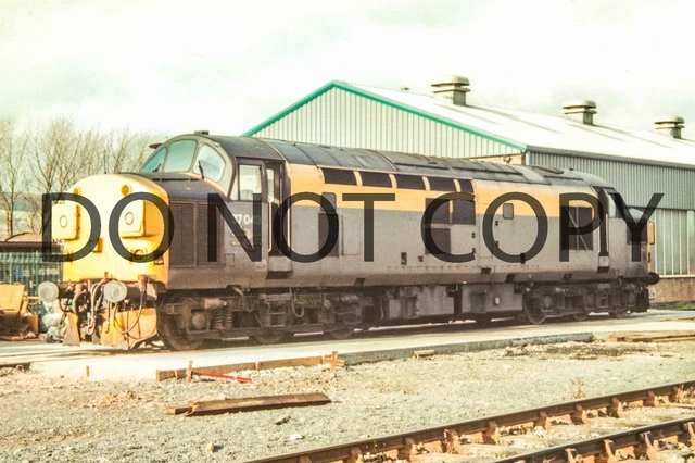 UK DIESEL TRAIN Railway Photograph Of Class 37 37043 Loco. Rm37-146 £1. ...