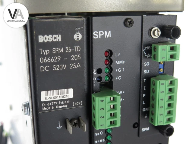 BOSCH REXROTH SPINDLE module spindle modules 066629-205 / SPM25-TD / SPM 25-TD £1,425.06 ...