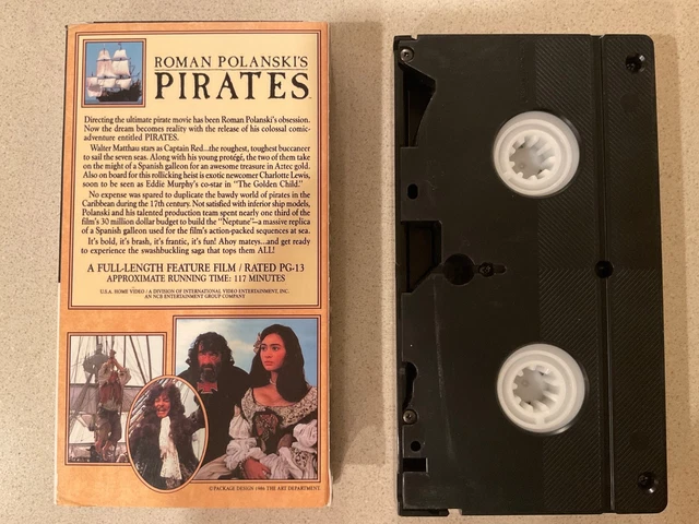 ROMAN POLANSKI'S PIRATES (VHS, 1986) Walter Matthau £8.88 - PicClick UK