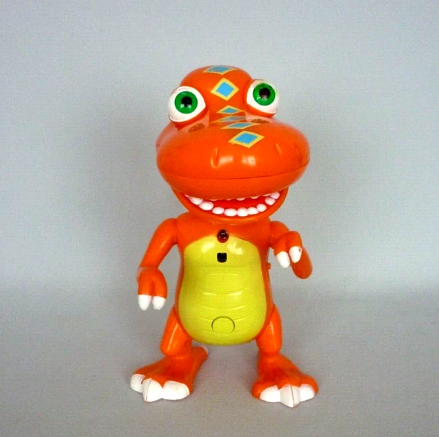 DINOSAUR TRAIN BUDDY T Rex Talking Interactive Dino Figure. 14cm Tall ...