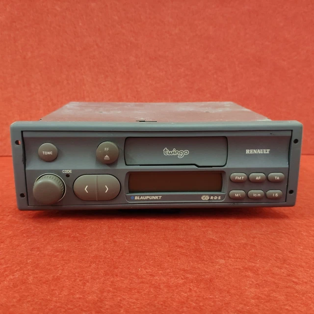 AUTORADIO BLAUPUNKT RENAULT TWINGO 1a SERIE VINTAGE YOUNGTIMER CAR ...