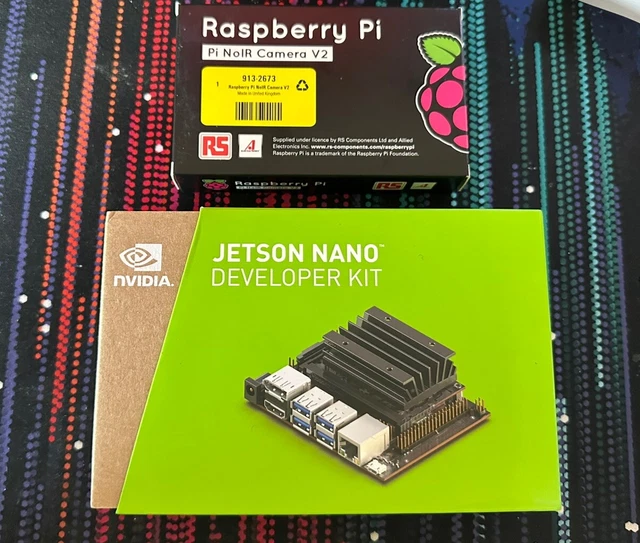 NVIDIA JETSON NANO 4GB Developer Kit - A02 - P3450 Dev Kit + Raspberry ...