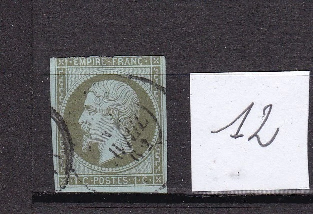 TIMBRE FRANCE EMPIRE Franc N° 11-Obl.tb-Cote: 90 Euros-Voir Scan-Z228 EUR 1,00 - PicClick FR