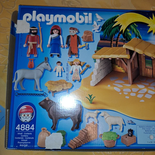 PLAYMOBIL CRÈCHE 4884 + 3 rois mages et chameau EUR 60,00 - PicClick FR