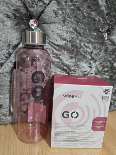 MODERE GO ENERGY Drink Mix Pink Lemonade, 30 Sachets, 180g . Free Go ...