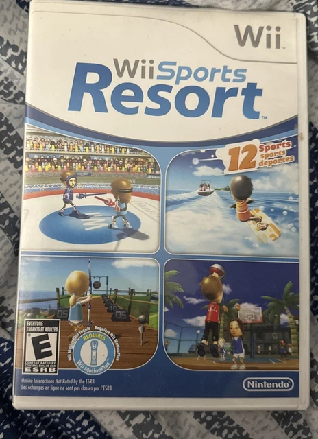 WII SPORTS RESORT For Nintendo Wii Original Case, Manual, and Disc £37. ...