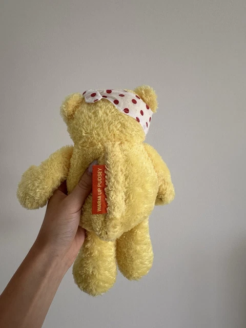 RARE PUDSEY BEAR Microwaveable Soft Toy Plush Bear by Ready Brek warmie ...