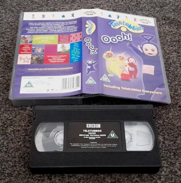 TELETUBBIES OOOH! INCLUDING Teletubbies Everywhere Bbc Vhs Video Kids ...