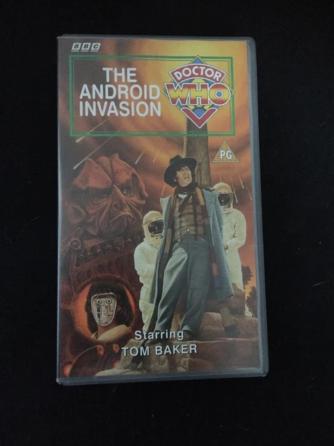 DOCTOR WHO - The Android Invasion - Fourth Dr/Sarah Jane/UNIT VHS/PAL ...