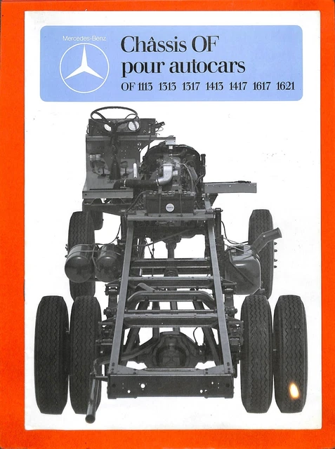 MERCEDES / CHASSIS OF POUR AUTOCARS / CATALOGUE 250 g de 1993 ? EUR 8 ...