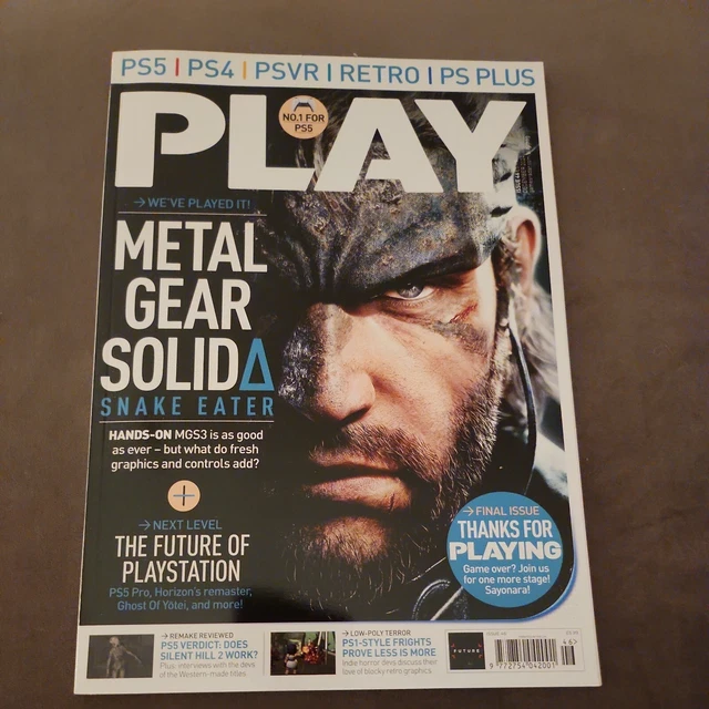 PLAY MAGAZINE (UK) - December 2024 - The Final Issue - Metal Gear Solid ...