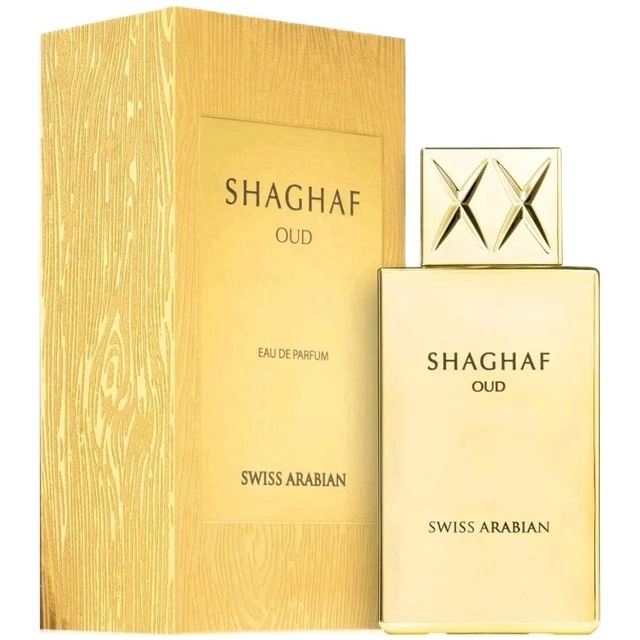 SWISS ARABIAN SHAGHAF Oud EDP 75ml - Unisex Luxury Oud & Gourmand ...