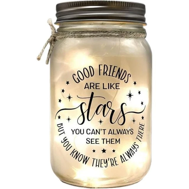 MASON JAR NIGHT Light for Bestie, 2026 Birthday Day Gifts Women ...