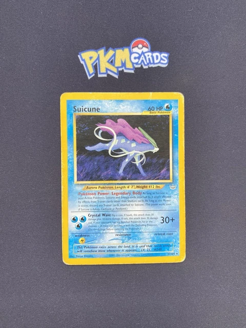 POKÉMON TCG SUICUNE Neo Revelation 27/64 Regular HP. £8.50 - PicClick UK
