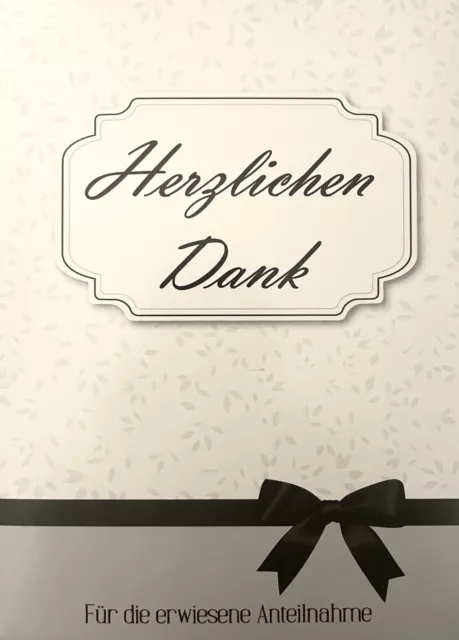 5 TRAUERKARTEN DANKSAGUNGSKARTEN Mit Umschlag, Danksagungen, Trauer EUR ... 5 TRAUERKARTEN DANKSAGUNGSKARTEN Mit Umschlag, Danksagungen, Trauer EUR ...