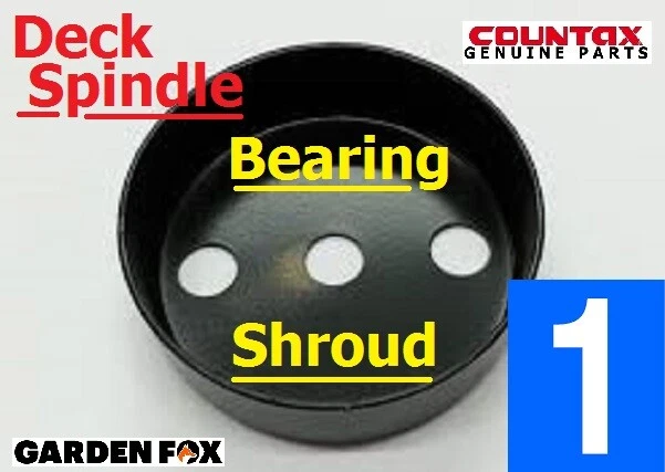 GENUINE COUNTAX C60 - Cutter Deck Spindle BEARING SHROUD - CXSLINR £34. ...