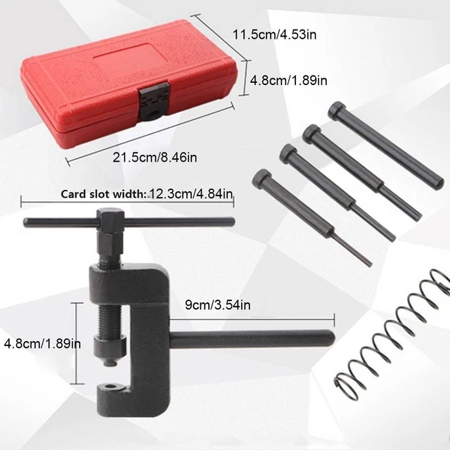 13PCS/BOX HEAVY DUTY Motorcycle Chain Breaker Riveting Kit Repair $68. ...