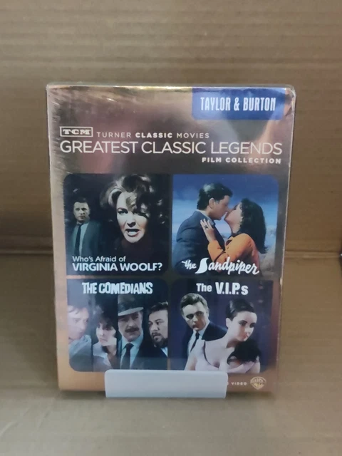 TCM GREATEST CLASSIC Legends Film Collection: Taylor & Burton (DVD ...