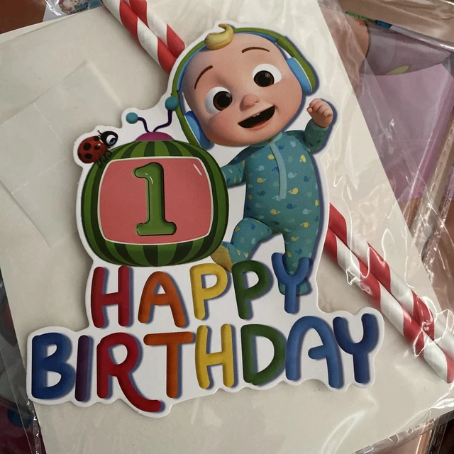 COCOMELON CAKE TOPPER EUR 6,29 - PicClick FR