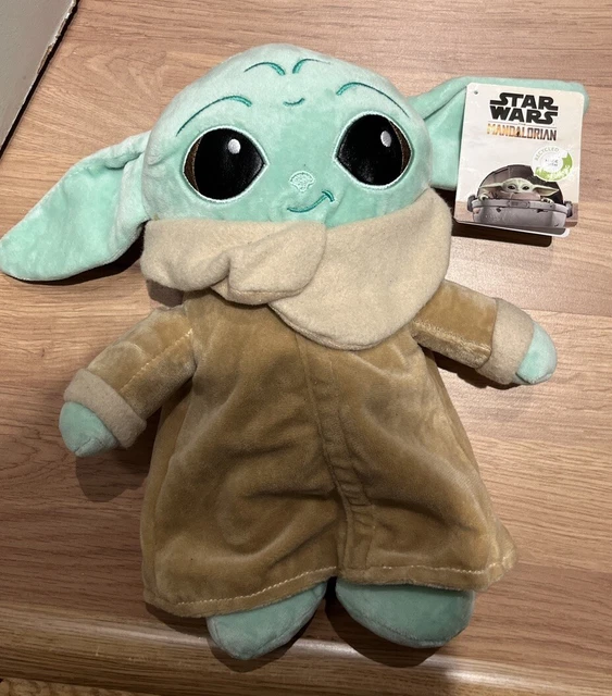 DISNEY STAR WARS Mandalorian Baby Yoda Grogu ~25cm Plush Soft Toy With ...