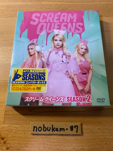 BOÎTE COMPACTE SCREAM Queens DVD SEASONS Queen saison 2 FXBJE-70828 EUR ...