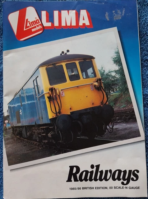 VINTAGE LIMA MODEL Railways Catalogue 1985/86 Very Good Condition £5.91 ...