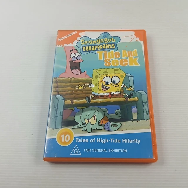 SPONGEBOB SQUAREPANTS-TIDE AND Seek (DVD, 2003) $13.99 - PicClick AU