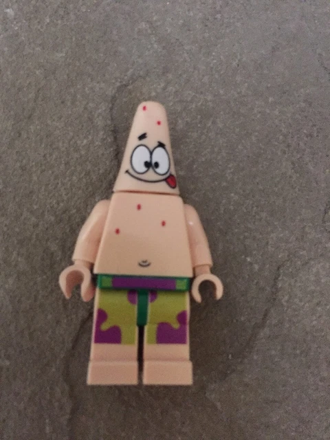 LEGO PATRICK STAR Minifigure Tounge Out Spongebob Squarepants Fig £12. ...