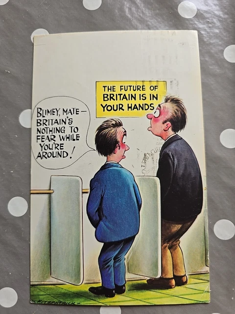 VINTAGE SAUCY SEASIDE Comic Postcard Bamforth Black Triangle No 721 ...