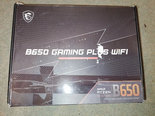 MSI B650 GAMING Plus WIFI AM5 AMD Motherboard £102.64 - PicClick UK