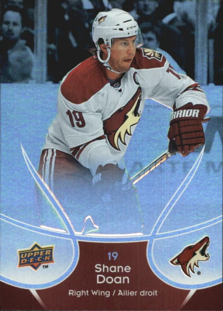 CARTE DE HOCKEY McDonald's Upper Deck Coyotes 2009-10 #37 Shane Doan ...