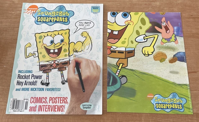 NICKELODEON MAGAZINE + Poster Nicktoons Special #1 Spongebob ...