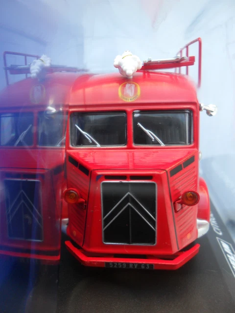 CITROEN TYPE H Hy Pig Nose Fire Engine Michelin Collection Pompiers ...