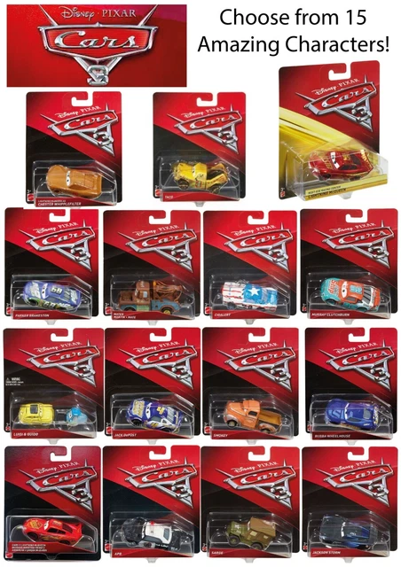 DISNEY PIXAR CARS 3 Die cast Vehicles - Choose from 15 Great Characters ...