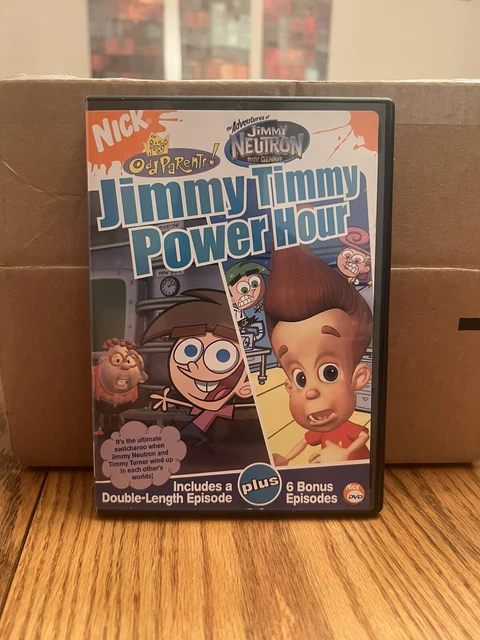 THE JIMMY TIMMY Power Hour DVD 2004 avec étui parents assez étranges et ...