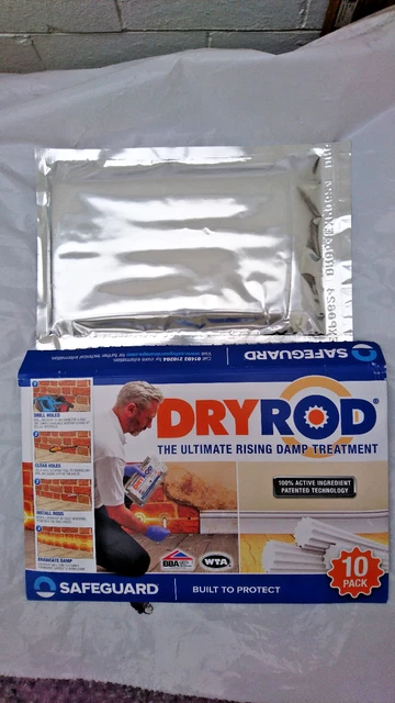 DRYROD DAMP PROOFING Rods DPC – Wall Rising Damp Course Treatment – BBA ...
