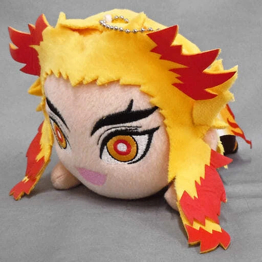 DOLL EN PELUCHE Kawaii Kyojuro Rengoku De Kimetsu No Yaiba Super ...