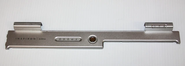 KEYBOARD/HINGE COVER BEZEL Power Button Xd797 Silver--Dell Inspiron ...