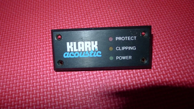 NAME PLATE INDICATOR light Klark Acoustic Teknik Jade 2 Active Monitor ...