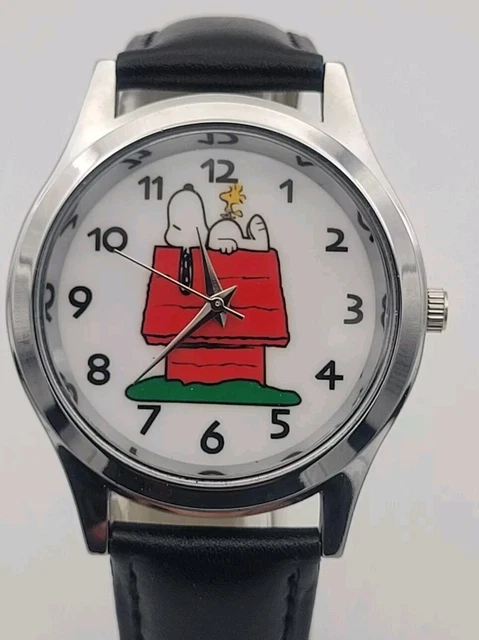 STAINLESS STEEL QUARTZ Snoopy Watch Cute Fun Choice Of Straps £24.95 ...