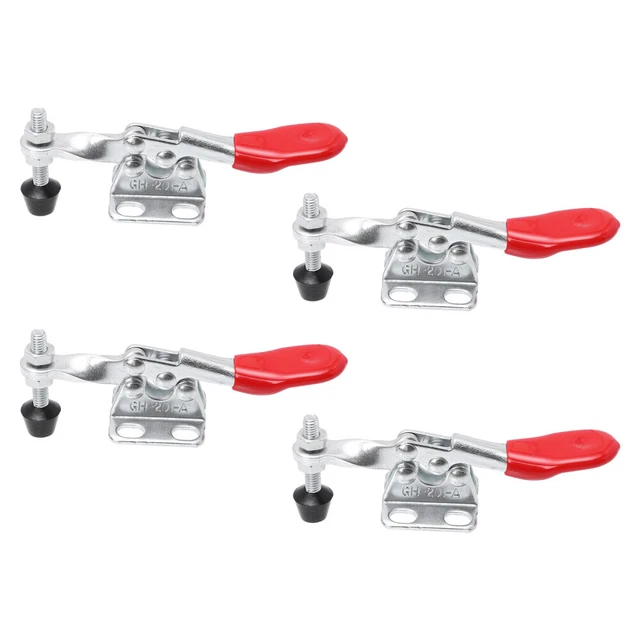 4 PCS FAST Locking Clamp Horizontal Push Pull Clip Toggle Hand Tools ...