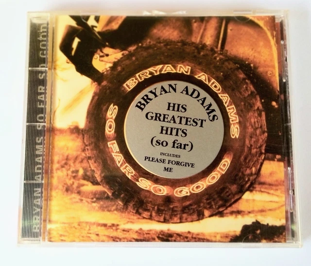 BRYAN ADAMS SO far so good original album CD W/hype sticker $8.95 ...