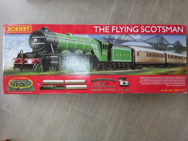 HORNBY FLYING SCOTSMAN train set 00 Gauge R1167 £104.25 - PicClick UK