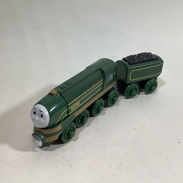 THOMAS THE TANK Engine Streamlined Emily Tender Wooden Train Track ...